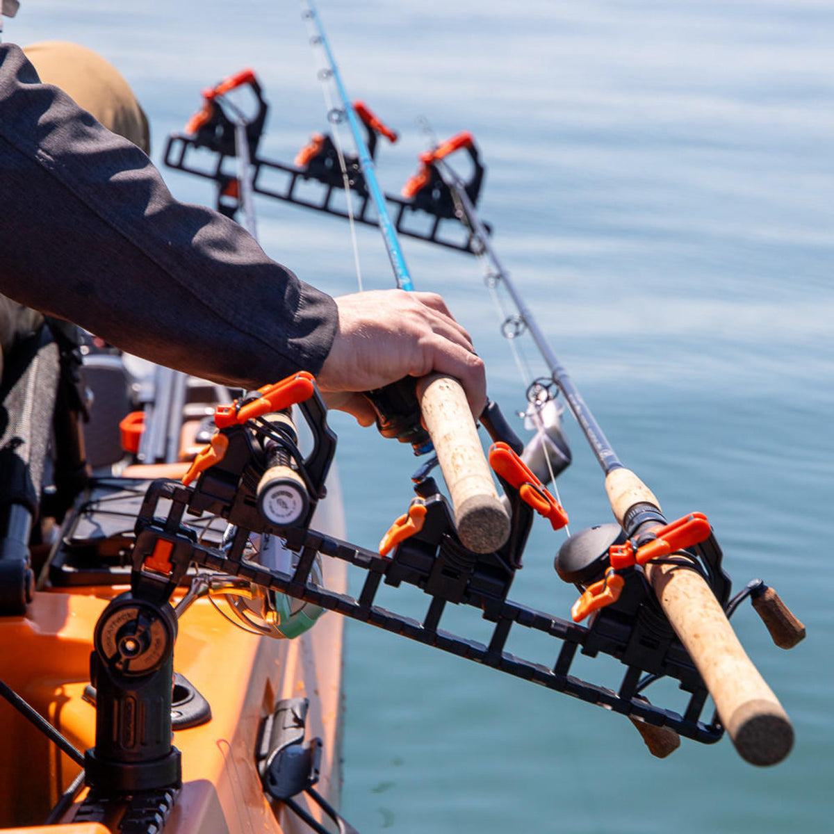 YakAttack SideStage Pro Rod Rack with LockNLoad Mounting System – Bonafide Fishing