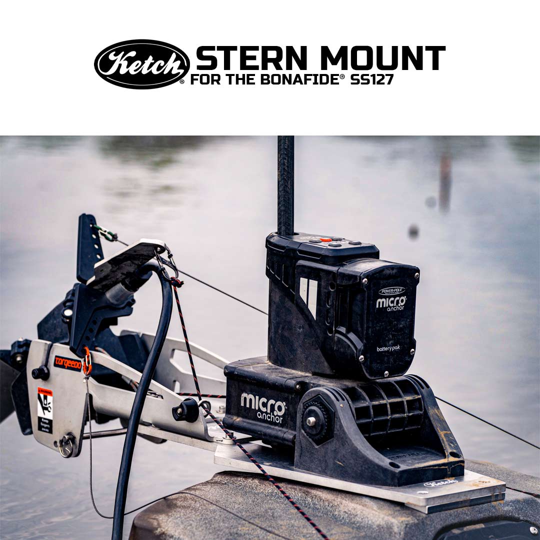Ketch PWR129 / SS127 Stern Motor Mount – Bonafide Fishing